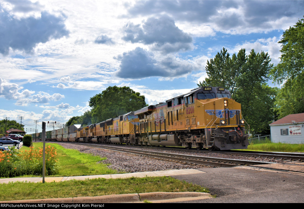 UP 8201 Rochelle Railroad Park